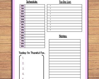 Girly to do list | Etsy