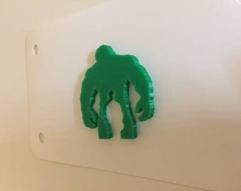 Hulk license plate | Etsy