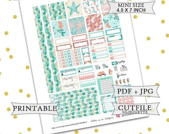 Watermelon planner stickersprintable planner