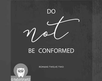 Do not conform | Etsy