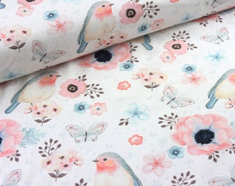 Shabby chic fabric | Etsy