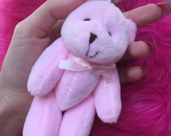 Pink teddy bear | Etsy