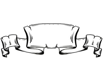 Scroll logo design | Etsy