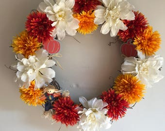 18 Religious Fall Wreath Cross Fall Wreath Fall
