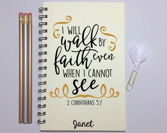I will walk by faith | Etsy