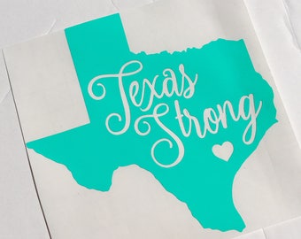 Texas sticker | Etsy
