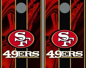 49ers cornhole | Etsy