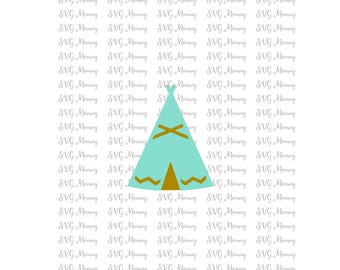 Teepee clipart | Etsy