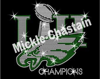 Eagles rhinestone | Etsy