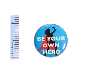 Superhero button | Etsy