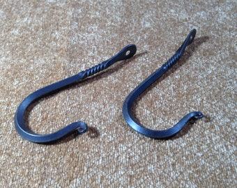 Wrought iron hooks | Etsy