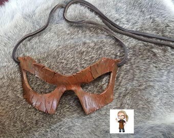 Tree bark mask | Etsy