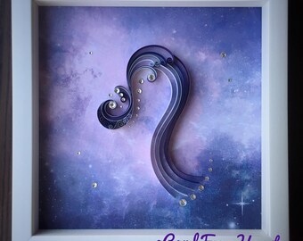 Quilling wall art | Etsy