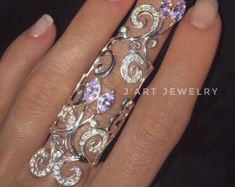 Full finger ring | Etsy