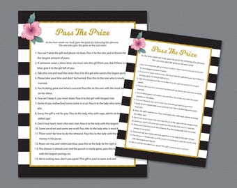 Pass the prize | Etsy