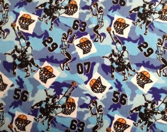 Basketball fabric | Etsy