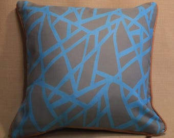 Geometric cushion | Etsy