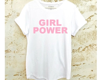 Girl power t shirt | Etsy