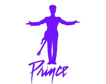 Prince silhouette | Etsy