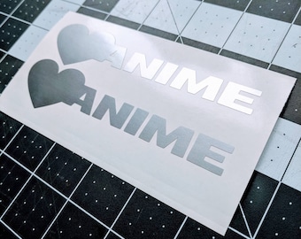 Anime decal | Etsy