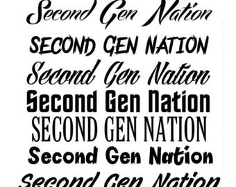 Cummins decal | Etsy