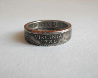 West Virginia State Quarter Ring