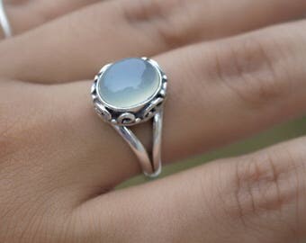 Aqua chalcedony | Etsy