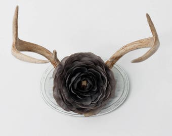 Flower antlers | Etsy
