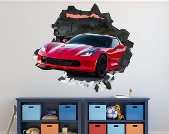 Corvette decal | Etsy