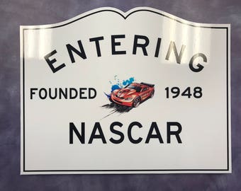 Nascar signs | Etsy