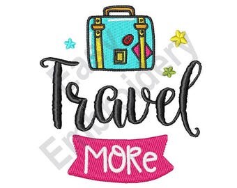 Travel embroidery | Etsy