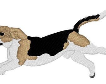 Beagle embroidery | Etsy