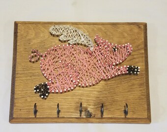 Pig string art | Etsy
