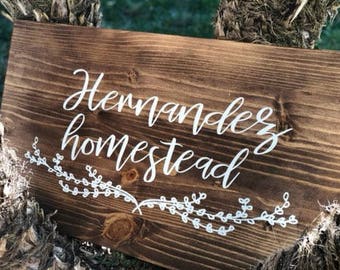 Homestead signs | Etsy
