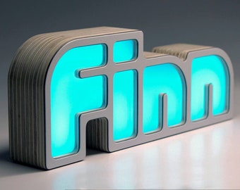 Custom lighted sign | Etsy