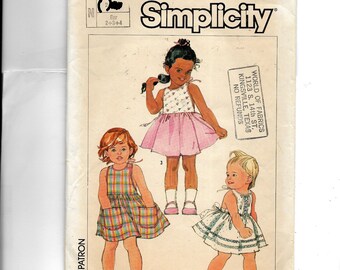 Little Girls Dress Pattern Sundress Pattern With Panties And