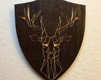 Geometric deer | Etsy