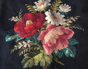 Vintage needlepoint | Etsy