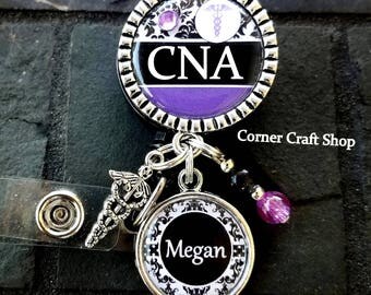 Cna badge reel | Etsy