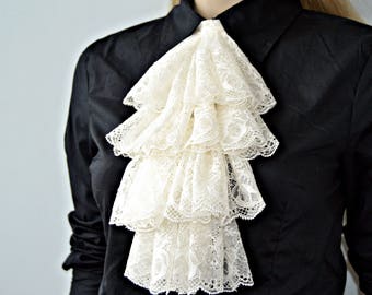 Jabot | Etsy