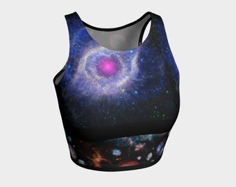 Galaxy crop top | Etsy