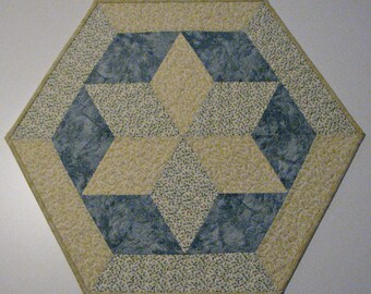 Hexagon table runner | Etsy