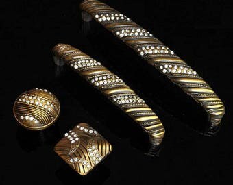 Rhinestone knobs | Etsy