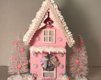 Christmas Gingerbread & candyland houses and by WandasWorkshop