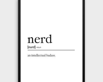 Gift for nerd | Etsy