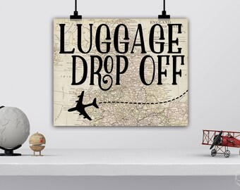 Luggage drop off | Etsy