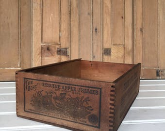 Antique wood box | Etsy