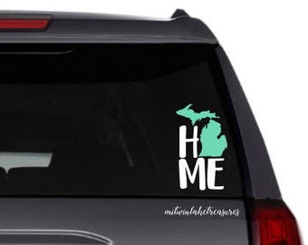 Michigan car decal | Etsy