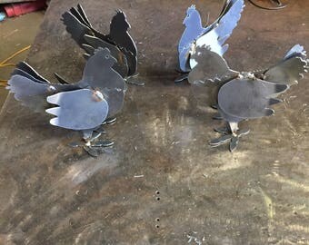Metal chicken | Etsy
