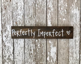Perfectly imperfect | Etsy